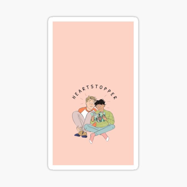 "heart stopper :)" Sticker for Sale by guineapig-gwenn | Redbubble