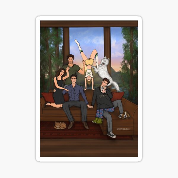 Pegatina «The Core Six de la serie Addicted and Calloway Sisters (sin ...