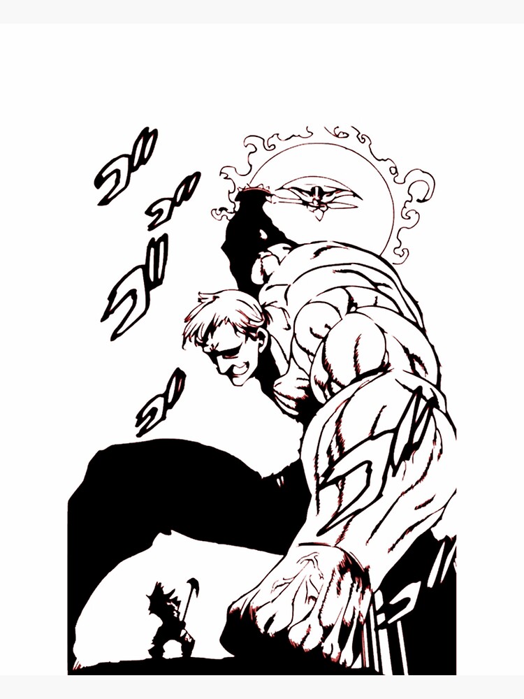 "Escanor Lions Sin of Pride" Sticker by AndySerkis | Redbubble