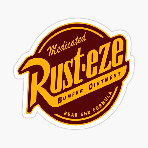 "Rust eze" Sticker by jenniferruiznm | Redbubble