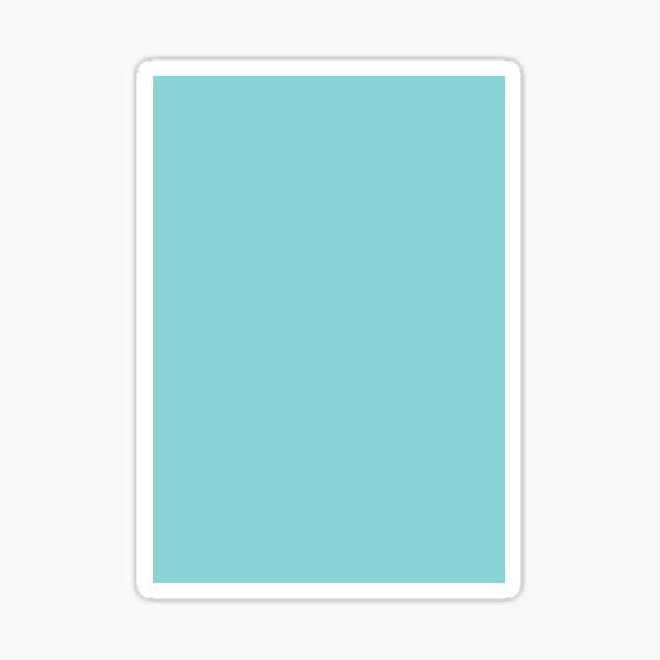 "Minimalist Blue Plain Color" Sticker by ZestyFruit | Redbubble