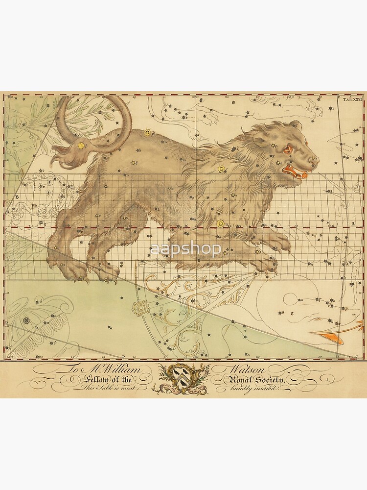 Lámina fotográfica «Mapa antiguo restaurado de la muestra de la ...