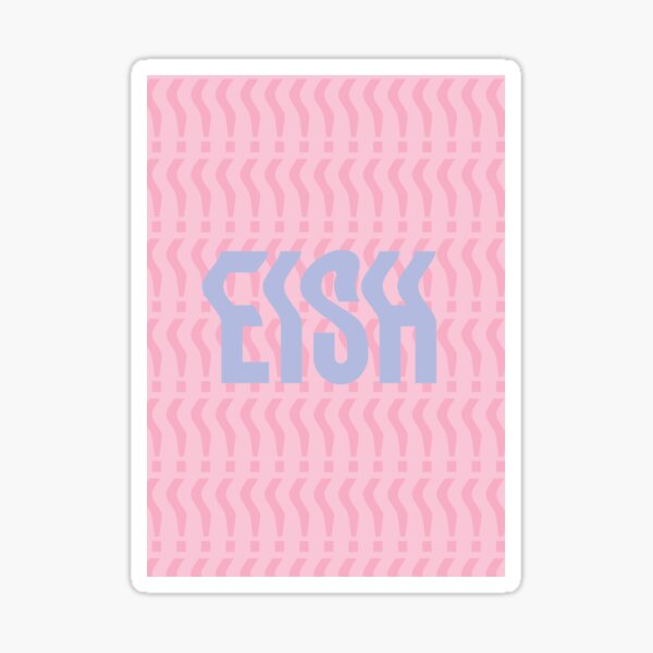 "South African Slang - Eish" Sticker by SpaarwielMedia | Redbubble