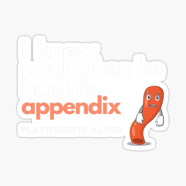 "Appendix-less Paul PWA " Sticker by RayAndAnnShops | Redbubble