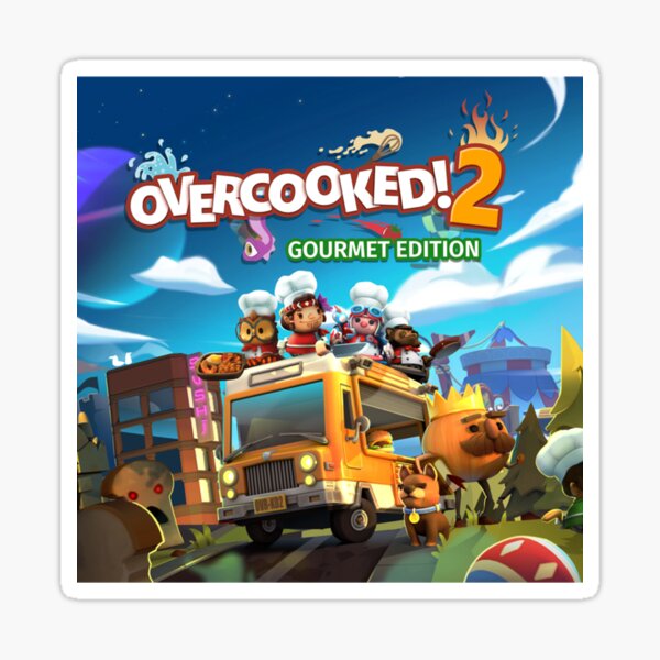 "OVERCOOKED 2 Gourmet Edition T-Shirt Copy" Sticker by PascalPreuss ...