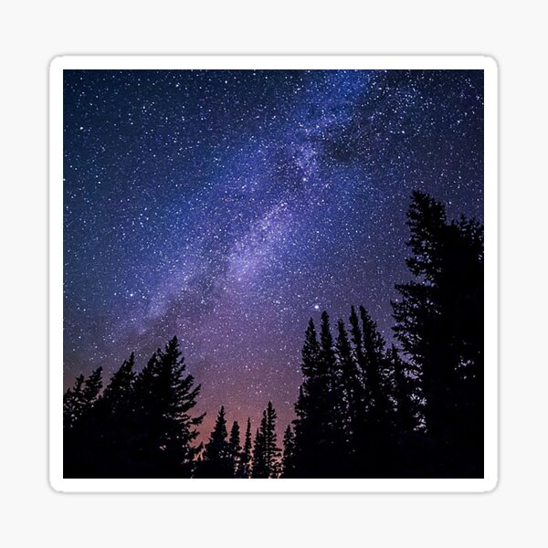 "Milky way" Sticker for Sale by itgonbebiblical | Redbubble