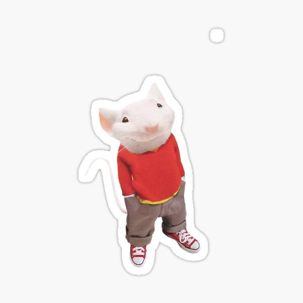 "Stuart Little - Sticker Sticker" Sticker for Sale by AnnaRoss7 | Redbubble