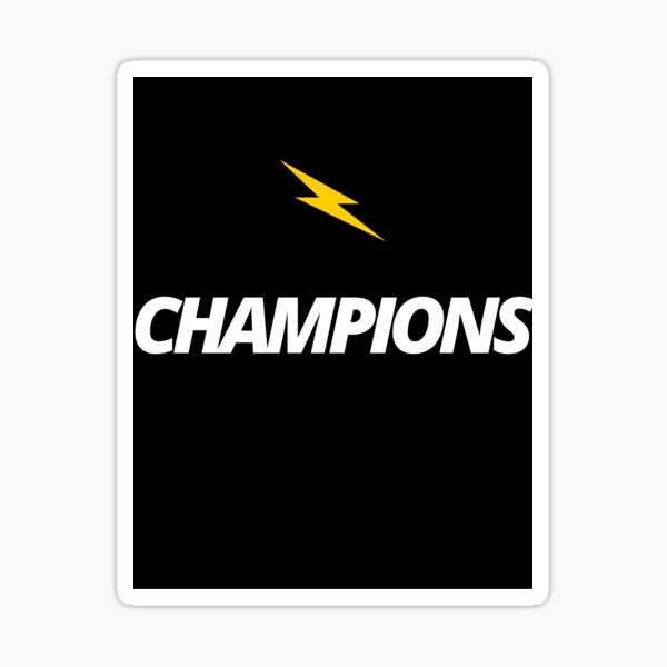 "Champions " Sticker by Roego44 | Redbubble