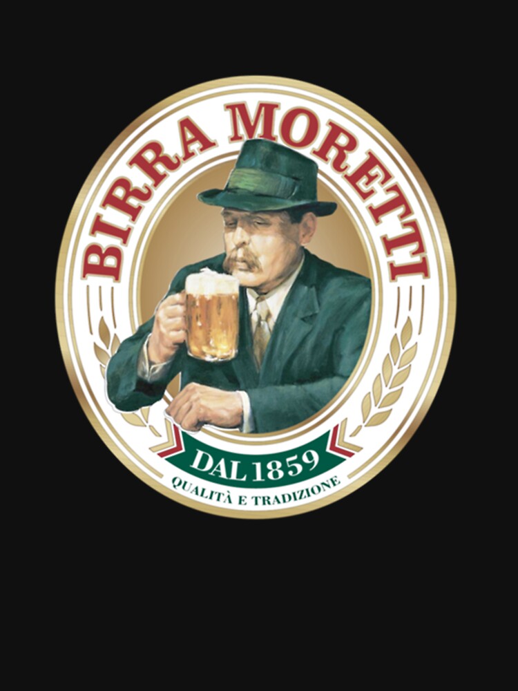 "Classy Birra Moretti Logo Essential T-Shirt Essential T-Shirt" T-shirt ...