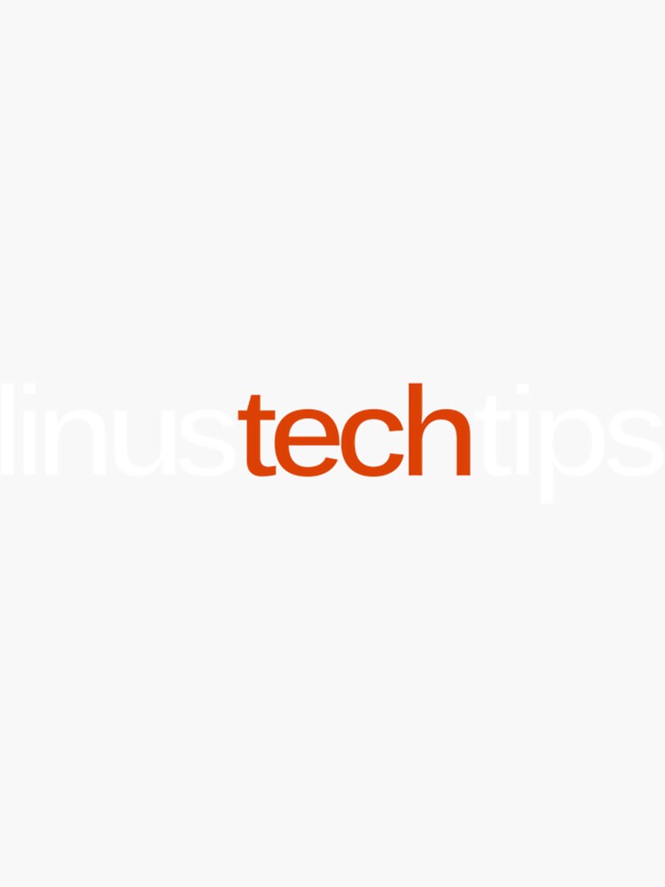 Pegatina «Logotipo de Linus Tech Tips Camiseta esencial» de ...