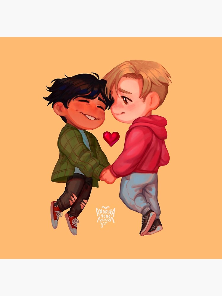 "Heartstoppers Fan Art - Nick and Charlie" Art Print by AliceOsemanFan ...