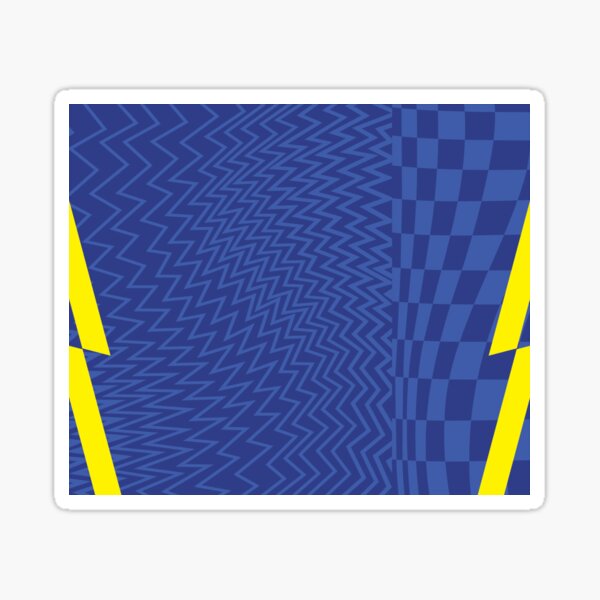 "Chelsea match patterns" Sticker by vectorfootball | Redbubble