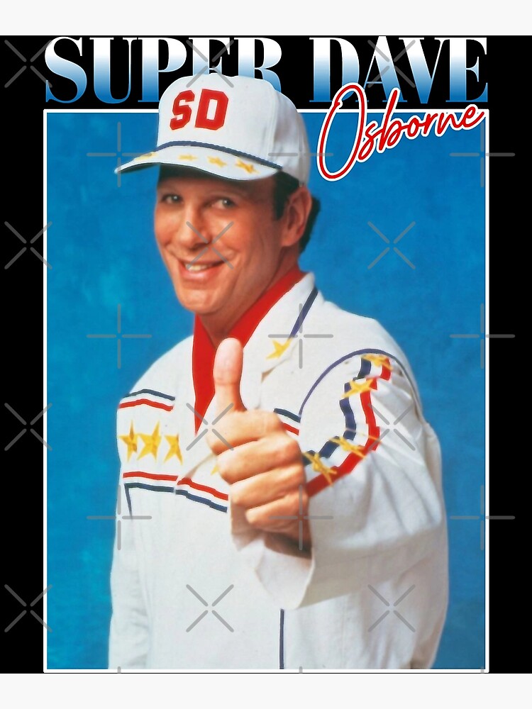 Póster «Más que un impresionante gráfico de Super Dave Osborne para ...