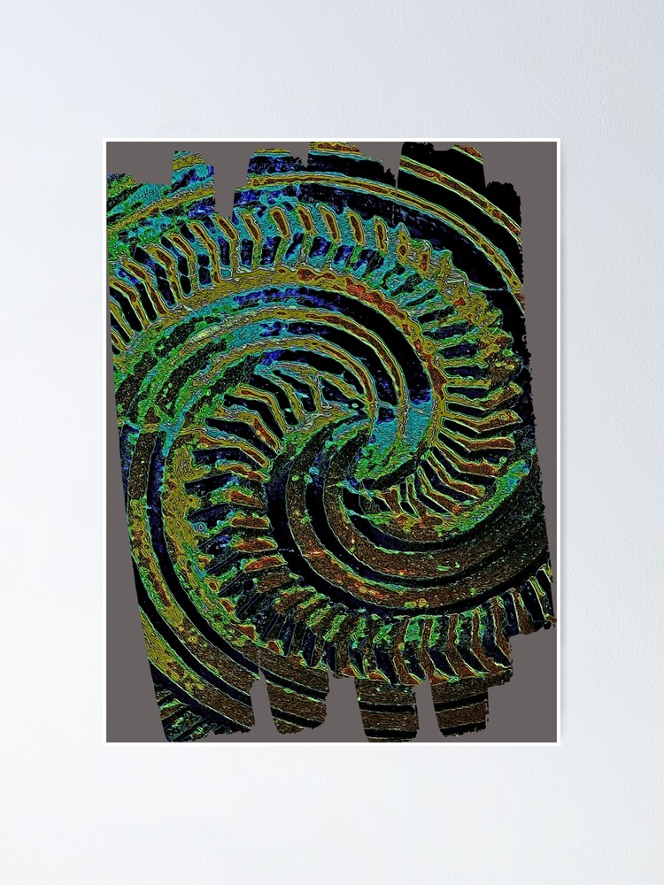 Poster « Aotearoa - Design maori coloré - Nouvelle-Zélande - Te hoahoa ...