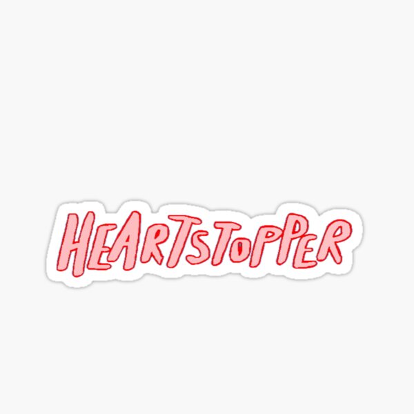 "heartstopper" Sticker for Sale by JOENAWA777 | Redbubble