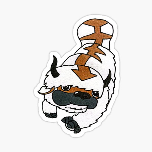 "Appa - avatar" Sticker by Taco-Delivery | Redbubble