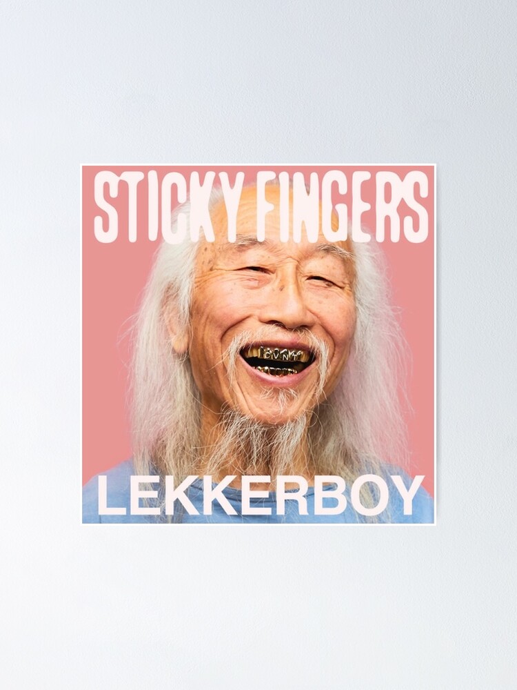 "Sticky Fingers Lekkerboy" Poster for Sale by Brewsoup | Redbubble