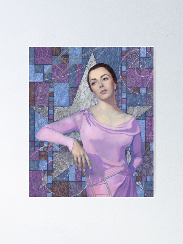 "Elizabeth Taylor, Old Hollywood, Berühmte Frau, Promi-Porträt" Poster ...