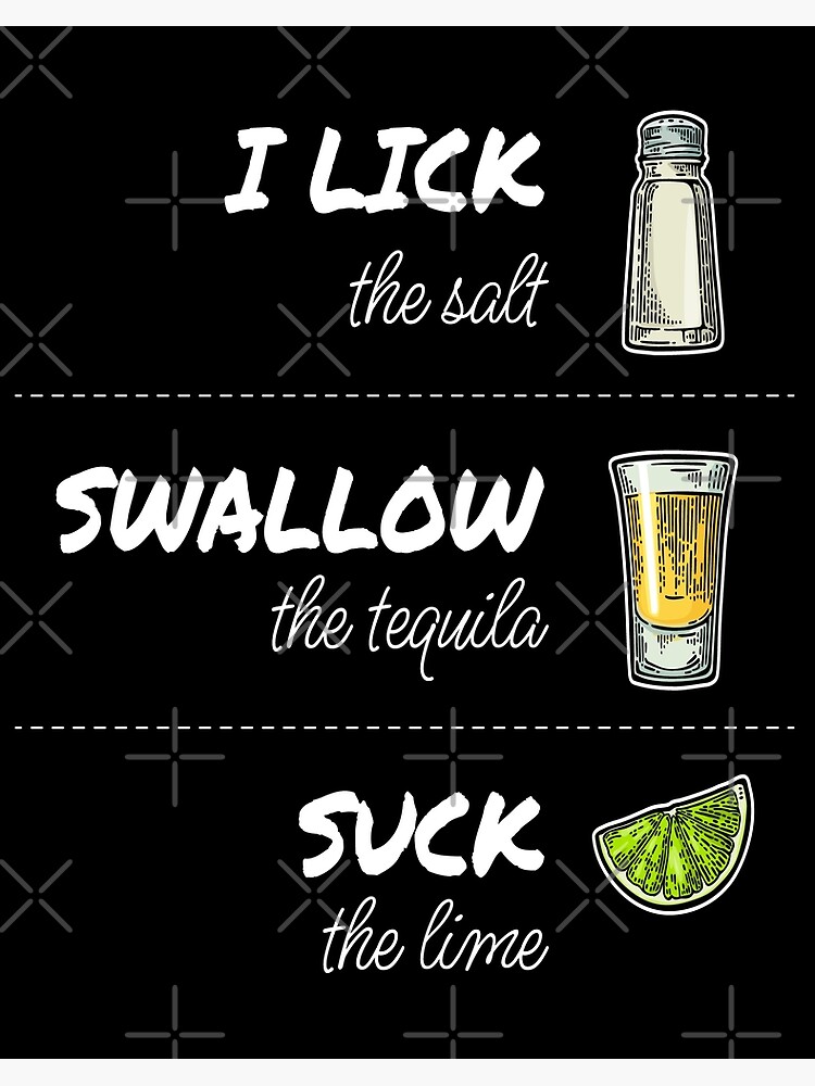 "I Lick Swallow Suck Alcohol Drink" Art Board Print by mooon85 | Redbubble