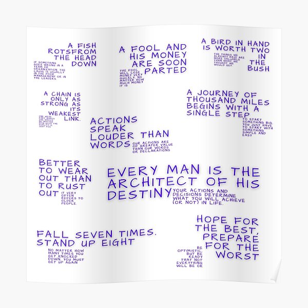 "stickers pack, idioms stickers, english idioms stickers, 10 idioms ...