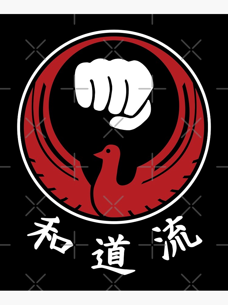 "Wado-Ryu Karate" Poster for Sale by Beltschazar | Redbubble