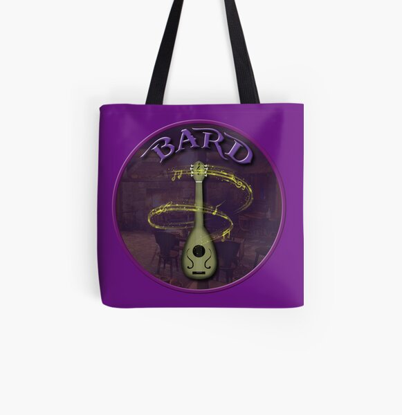 "DND Bard Class Symbol Dungeons and Dragons" Tote Bag by ATPCustom ...