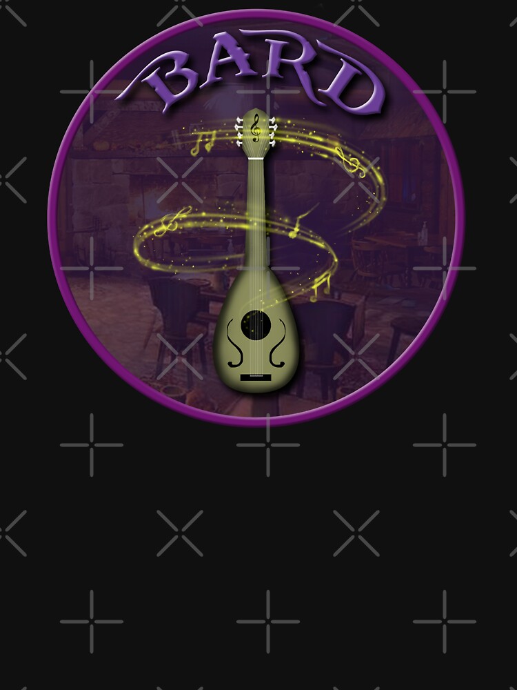 "DND Bard Class Symbol Dungeons and Dragons" T-shirt by ATPCustom ...