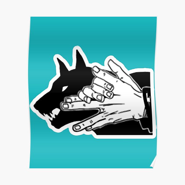 "Divine Dogs JJK Jujutsu Kaisen fan art Pullover " Poster for Sale by ...