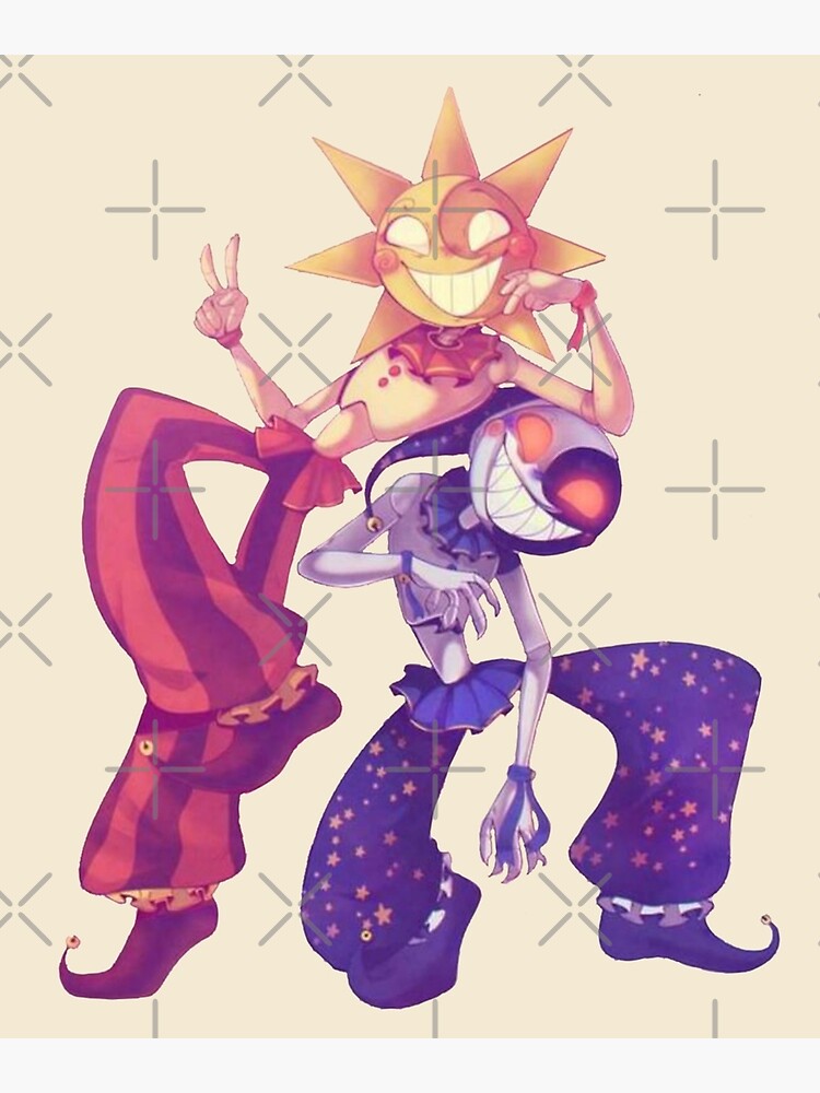 "fnaf sundrop and moondrop " Poster by vinike2200 | Redbubble