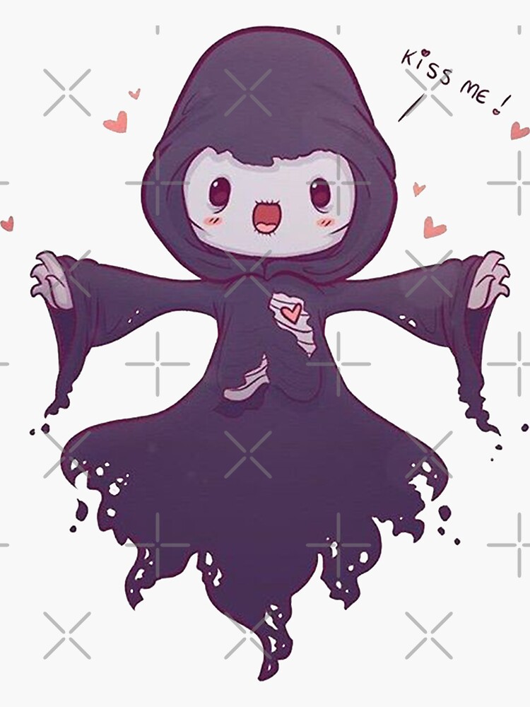 "Cute Death Eater Dementor Floating Ghost Spirit Magic Wizard" Sticker ...