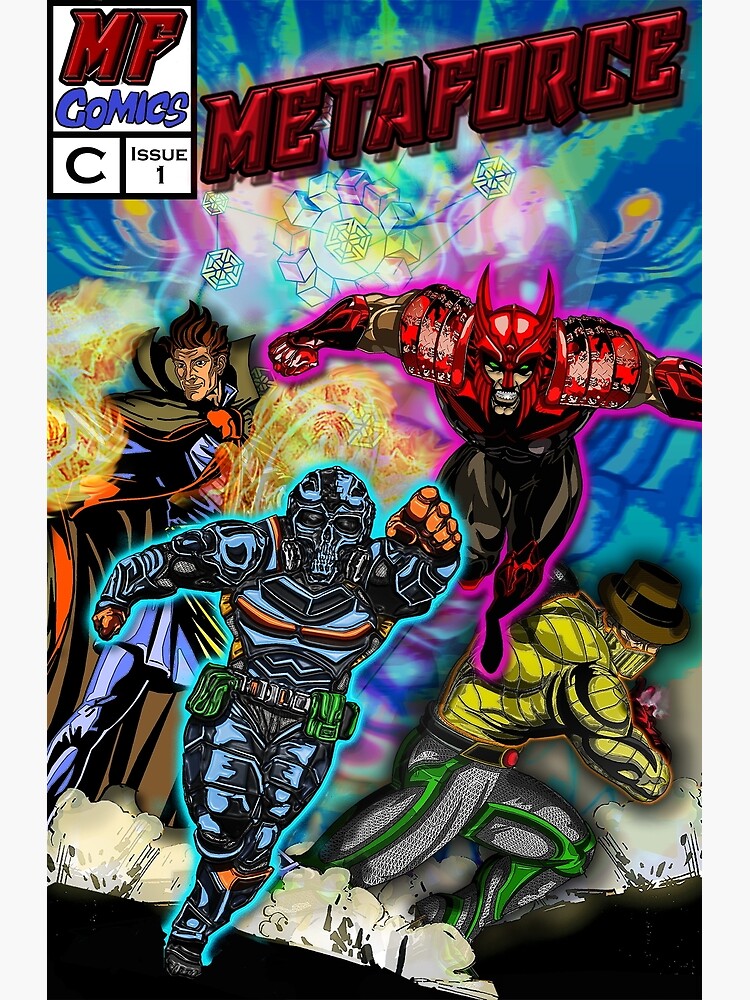 "MetaForce" Art Print for Sale by MetaForceComics | Redbubble