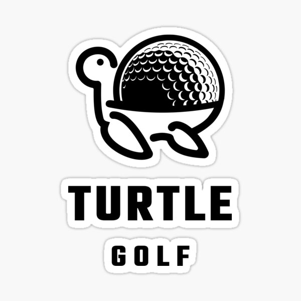 "TURTLE GOLF" Sticker by Scopestor | Redbubble