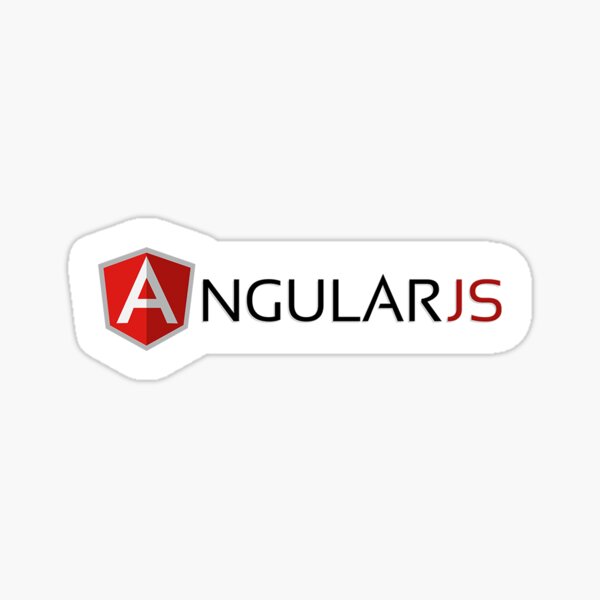 "Angular JS ( With Side Name) " Sticker by asithc | Redbubble