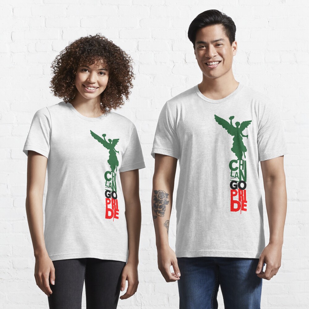 "Chilango Pride / Orgullo Chilango Logo Mexican Flag" T-shirt for Sale ...