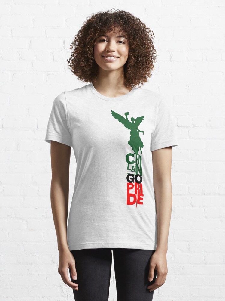 "Chilango Pride / Orgullo Chilango Logo Mexican Flag" T-shirt for Sale ...
