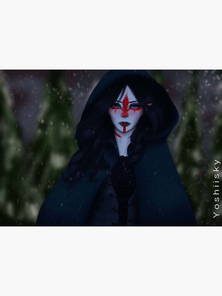 Skyrim Dark Elf Poster By Yoshiisky Redbubble