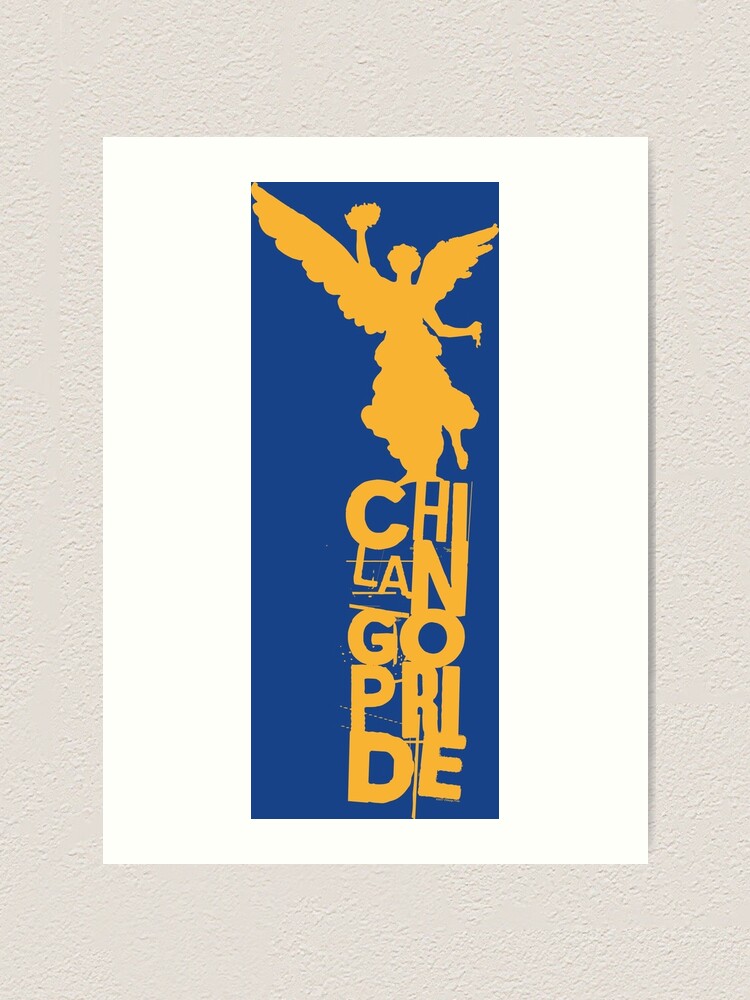 "Chilango Pride / Orgullo Chilango Logo Yellow" Art Print by ...