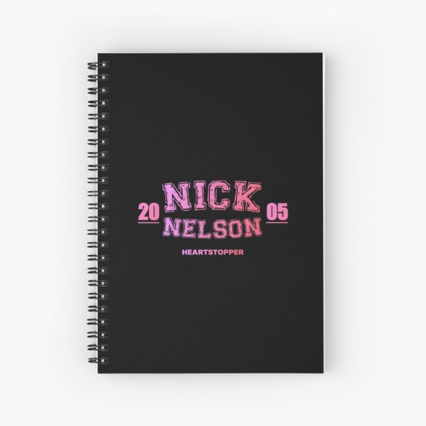 "heartstopper kit connor nick nelson" Spiral Notebook by Duration88 ...