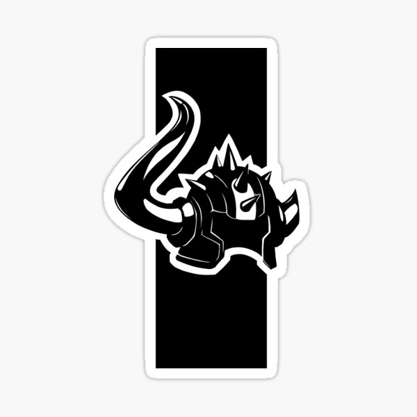 "bull helmet" Sticker by Uniquemarine | Redbubble