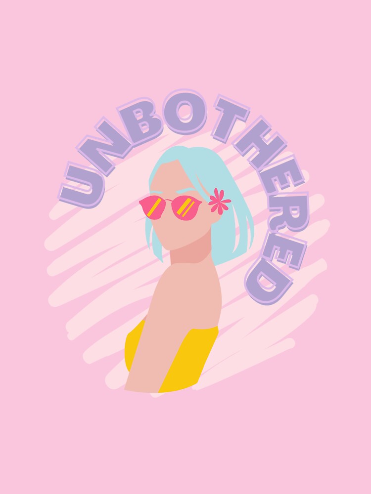 "unbothered queen " Sticker for Sale by ai-killya | Redbubble