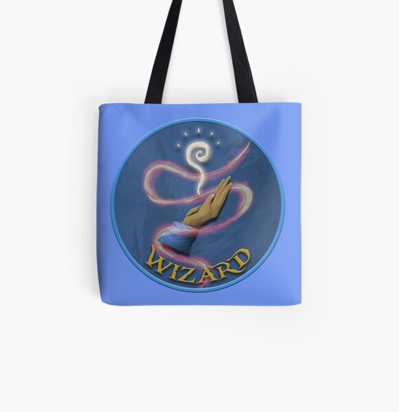 "DND Wizard Class Symbol Dungeons and Dragons" Tote Bag by ATPCustom ...