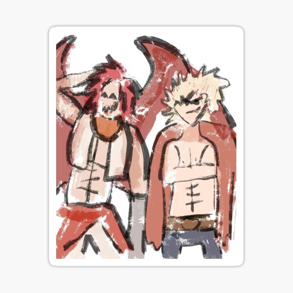 "My Hero Academia Fantasy AU (Rough Draft)" Sticker by WhoLocked76 ...