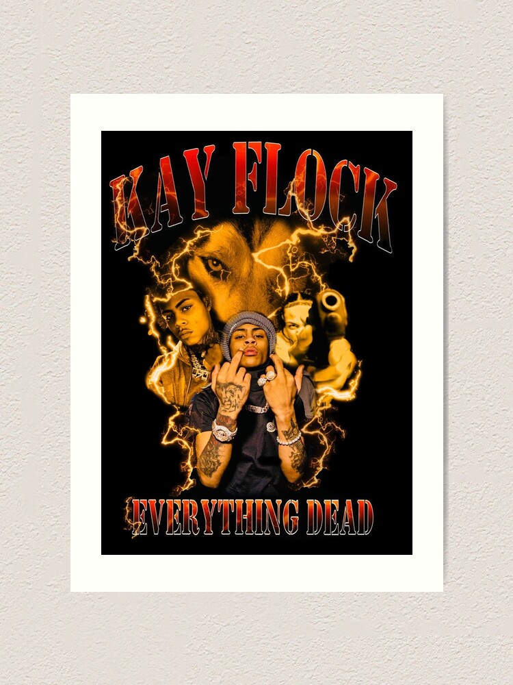 "Kay flock graphic Bootleg Design 2" Art Print for Sale by ...