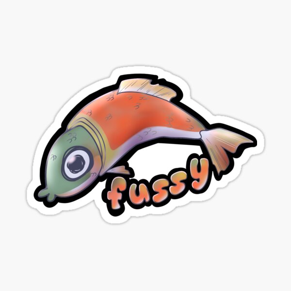 "fussy! (fish pussy) minecraft dsmp funny meme" Sticker for Sale by ...