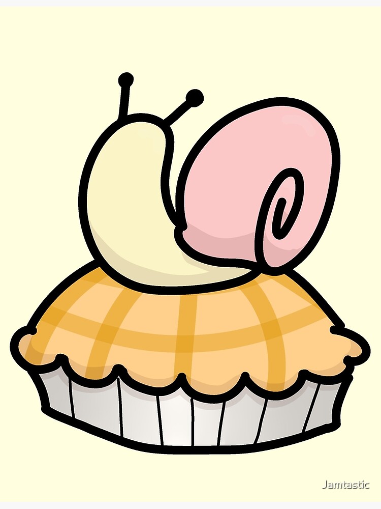 "Snail Pie" Poster by Jamtastic | Redbubble