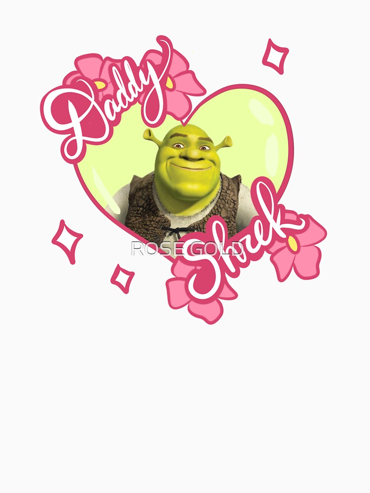 "Father Shrek" T-shirt for Sale by ElizabethKattie | Redbubble | daddy ...