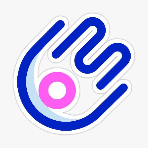 "Falling Star" Sticker for Sale by StoreQ | Redbubble