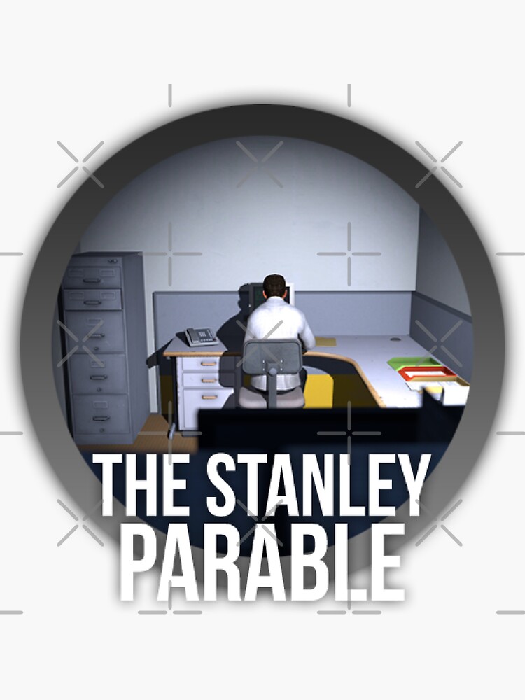 "The Stanley Parable. Employee 427. The End Is Never The End." Sticker ...