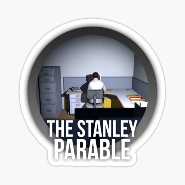"The Stanley Parable. Employee 427. The End Is Never The End." Sticker ...