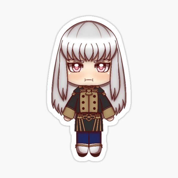 "Lysithea Chibi" Sticker by fartypickle | Redbubble